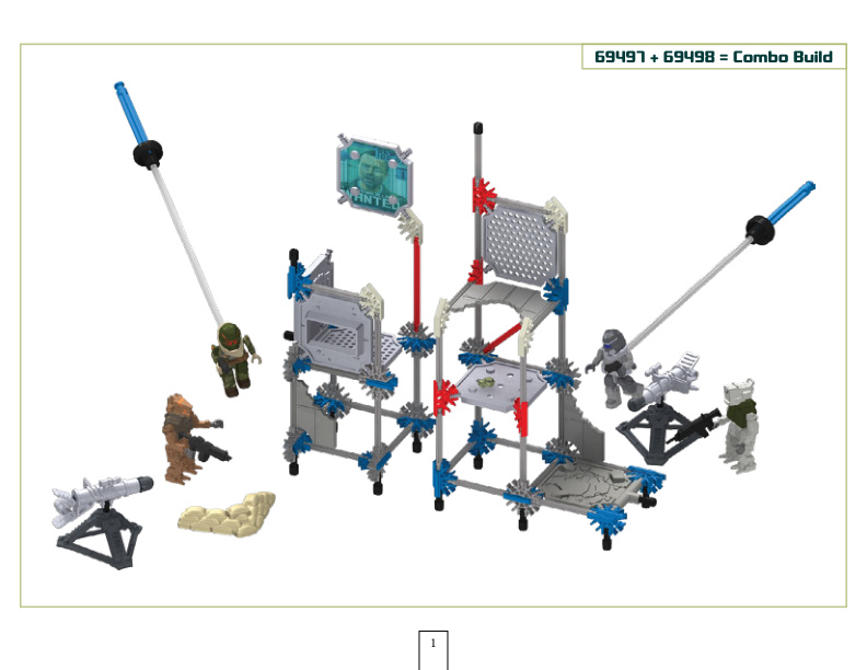 Titanfall Militia IMC Pilots Combo 69497 69498 | Knex.Parts