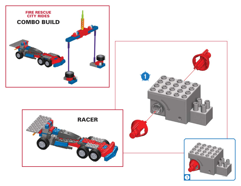 61024 61021 FireRescue CityRides | Knex.Parts