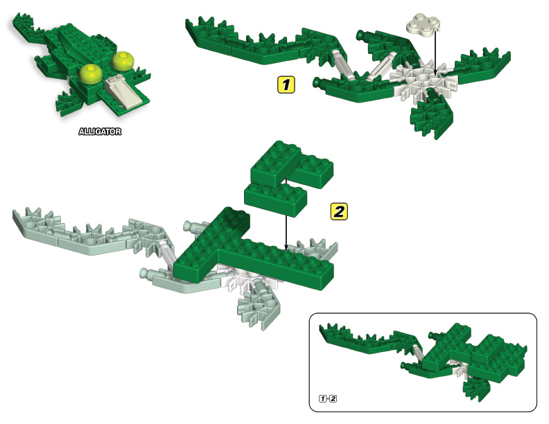 20 Model Gear Action and 10 Model Wheel Action COMBO Alligator 12056 ...
