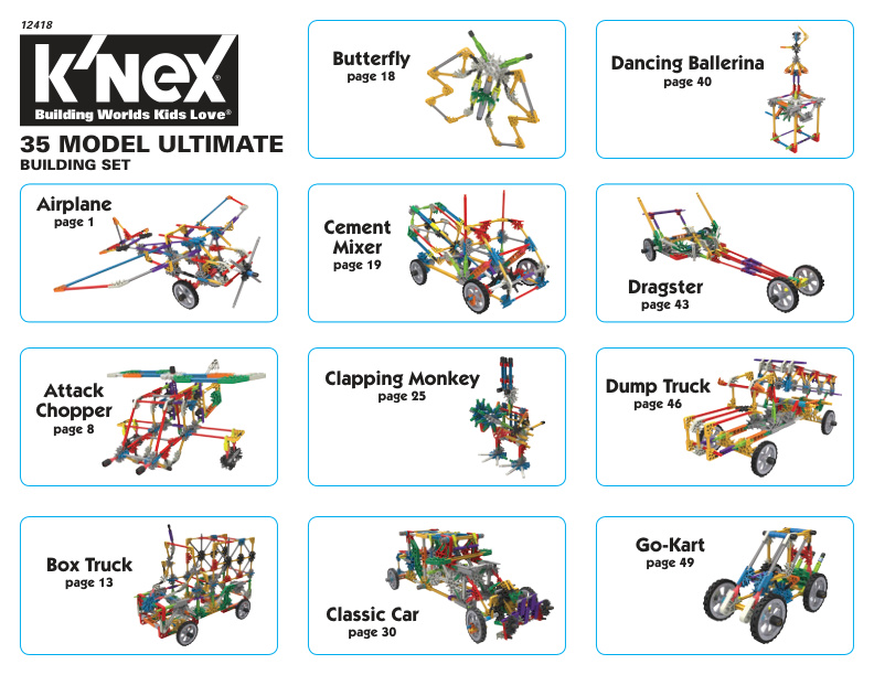 35 Model Ultimate Treasure Chest Alt pg 01 50 12418 | Knex.Parts