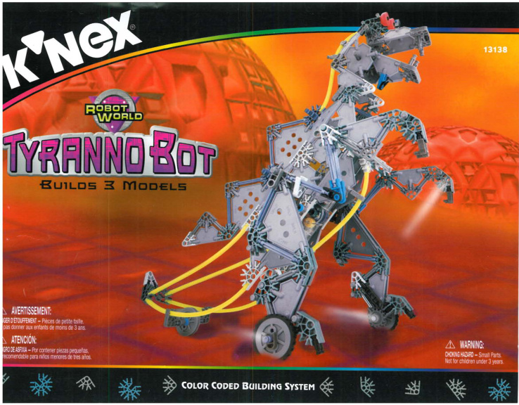 TyrannoBot 13138 | Knex.Parts