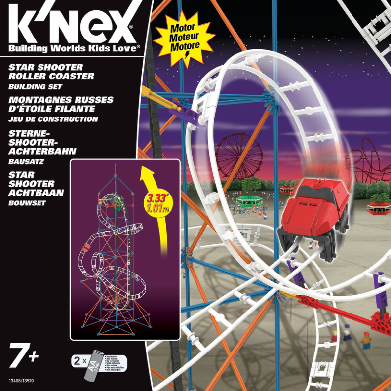 Star Shooter Roller Coaster 13570 | Knex.Parts