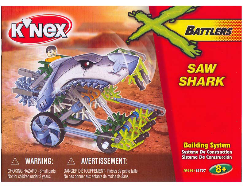 Saw Shark 10414 | Knex.Parts