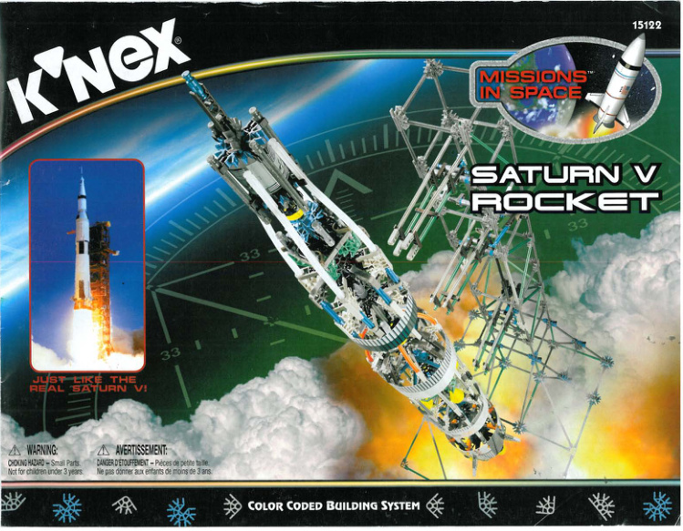 Saturn V Rocket 15122 | Knex.Parts