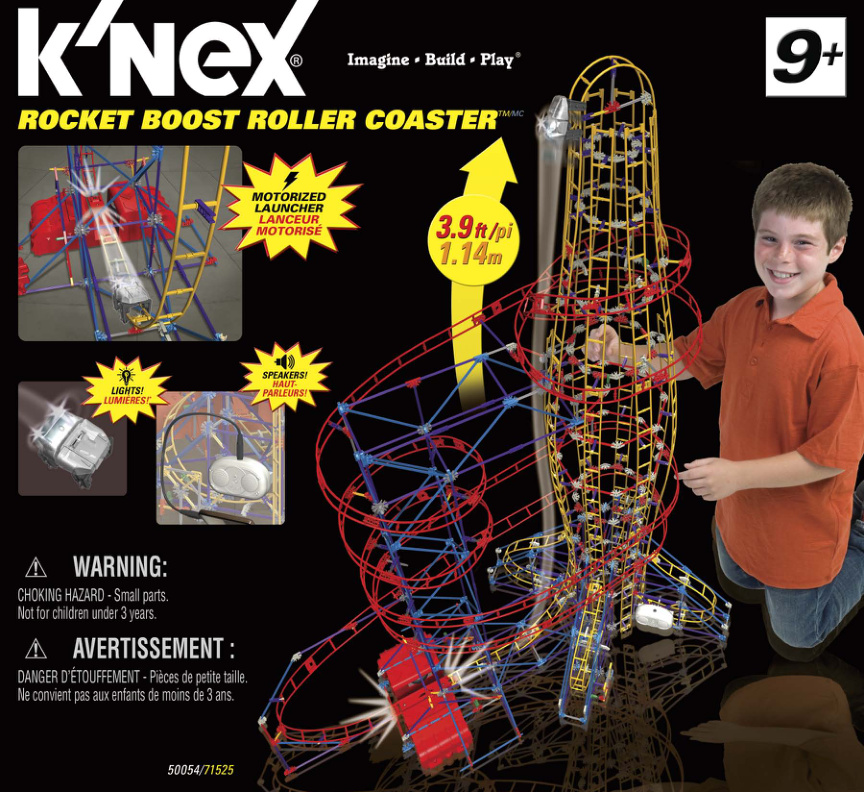 Rocket Boost Roller Coaster 50054 | Knex.Parts