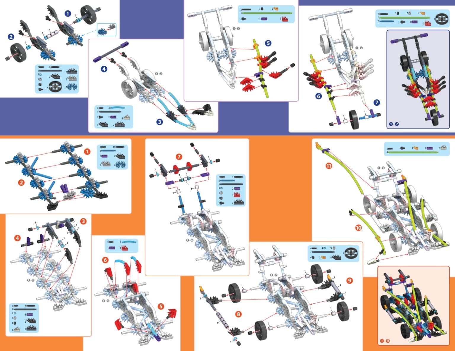Rad Rides 15214 | Knex.Parts