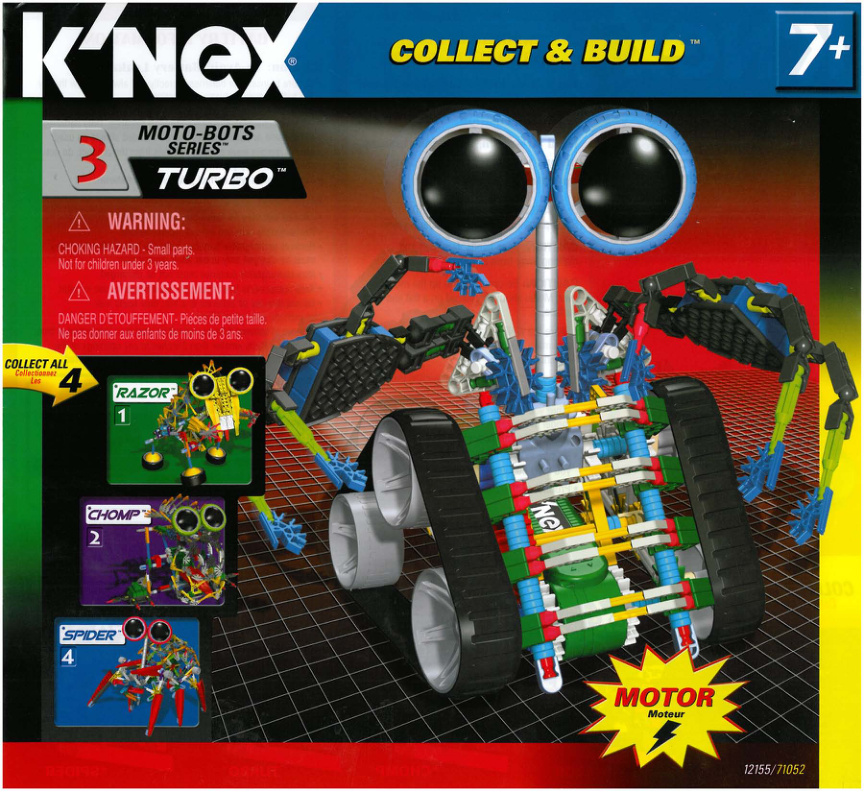 MotoBots Turbo 12155 | Knex.Parts