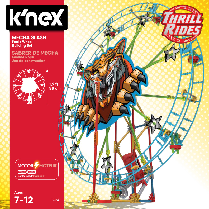 Mecha Slash Ferris Wheel 13448 | Knex.Parts