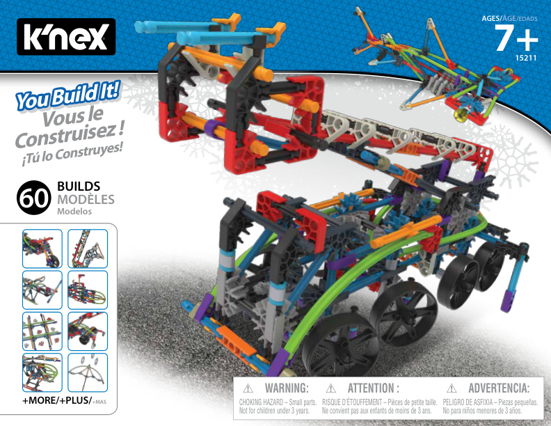 KNEX 60 Model Set 15211 | Knex.Parts