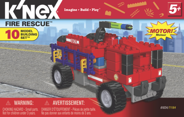 Fire Rescue 10 Model 61024 | Knex.Parts