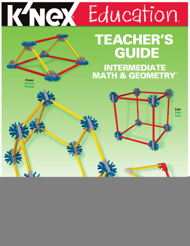 Education Intermediate Math Geometry Teachers Guide 79028A | Knex.Parts
