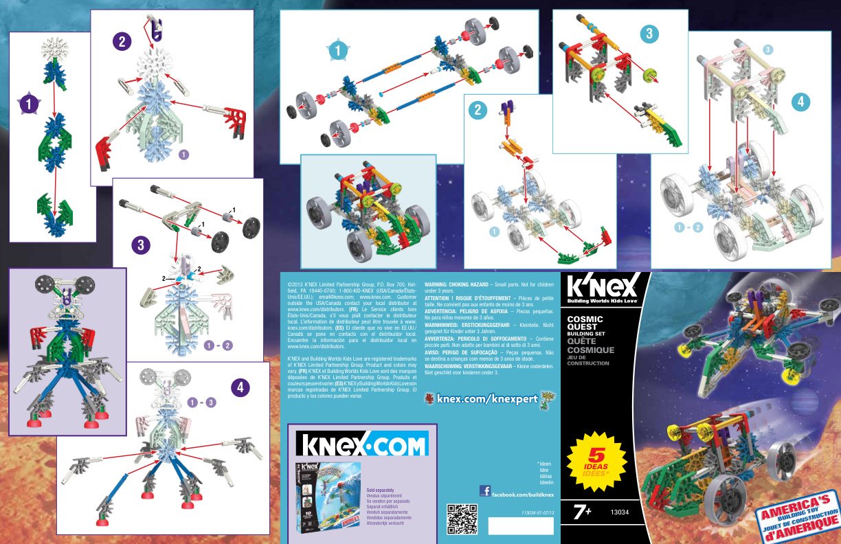 Cosmic Quest 13034 | Knex.Parts