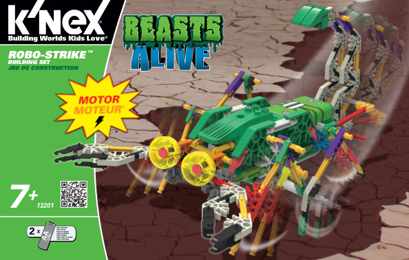Beasts Alive Robo Strike 13201 | Knex.Parts