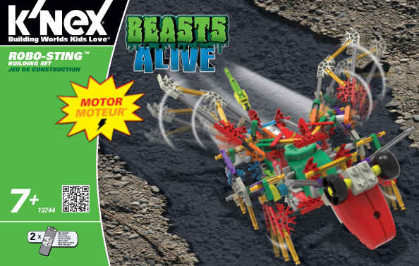 Beasts Alive Robo Sting 13244 | Knex.Parts