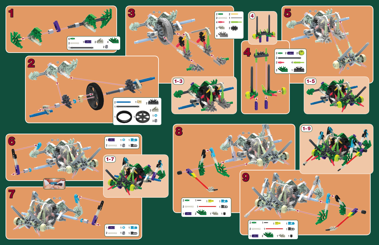 Beasts Alive Chompster 33482 | Knex.Parts