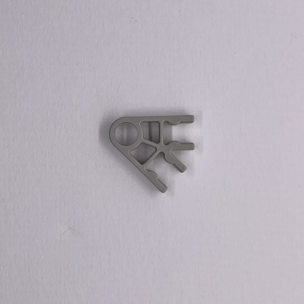 Grey Angle Connector | Knex.Parts
