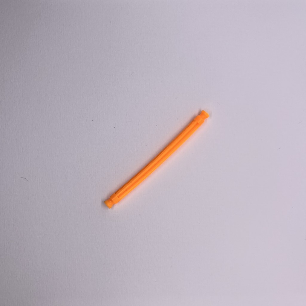 Orange Fluorescent Flex Rod 86mm | Knex.Parts