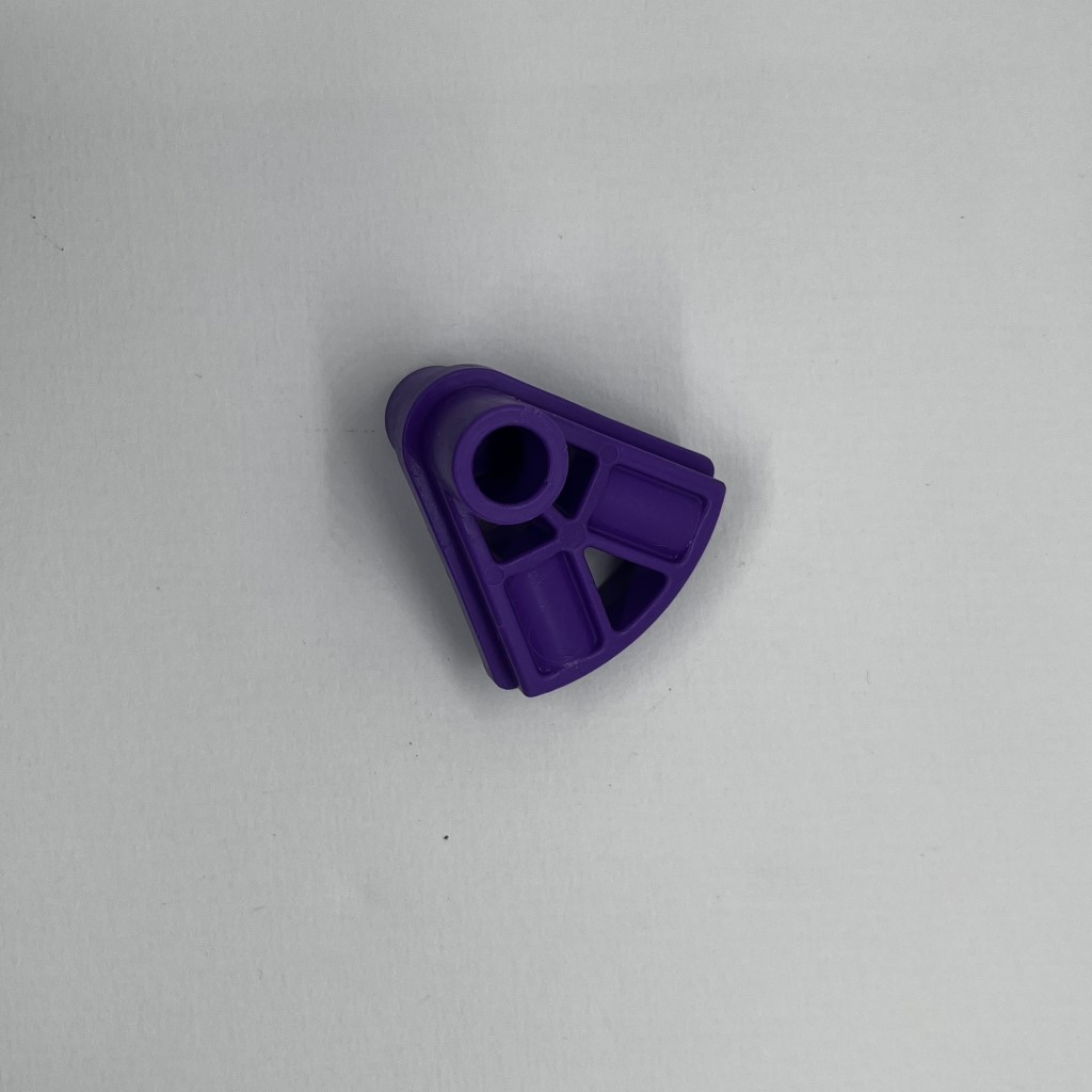 Connector 2-Way Hole Purple | Knex.Parts
