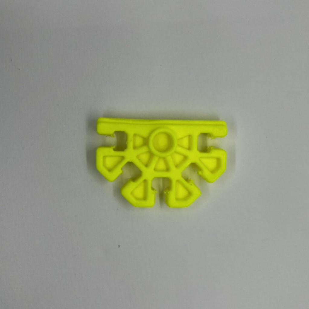 Connector 5-Way Vibrant Yellow | Knex.Parts