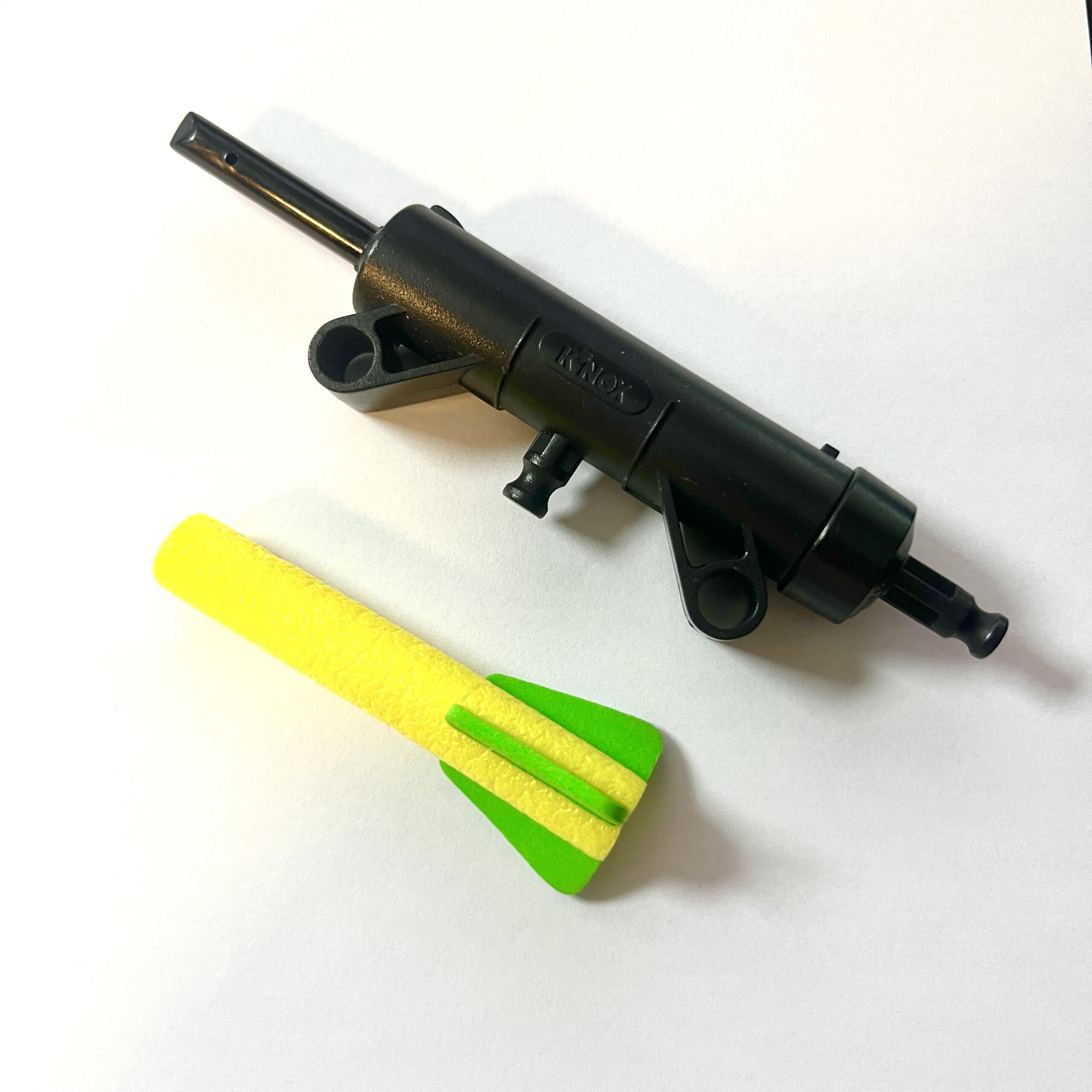 Missile Launcher Black + 1 Foam Dart | Knex.Parts